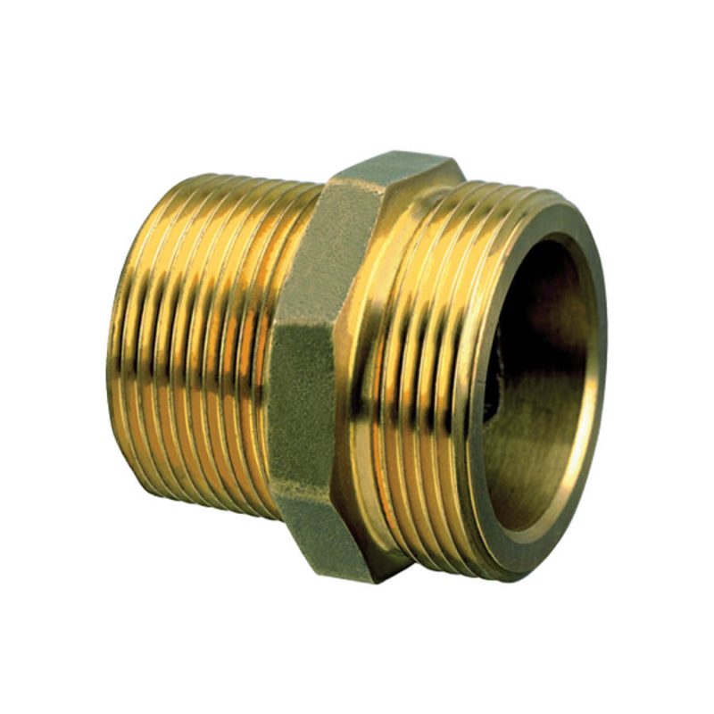 Brass Reducing Nipple For Transition Unions – Bilba Group